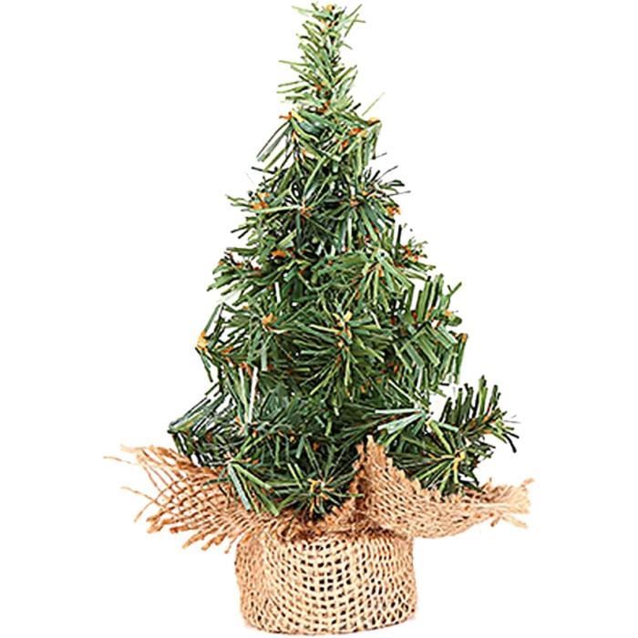 Mini Sapin De Noël Artificiel Sapin Artificiel Sapin Vert Avec Base En ...