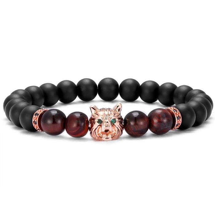 Vente Chaude Mode Cz Zircon Quatre Couleurs Tête De Loup Rouge En Forme ...