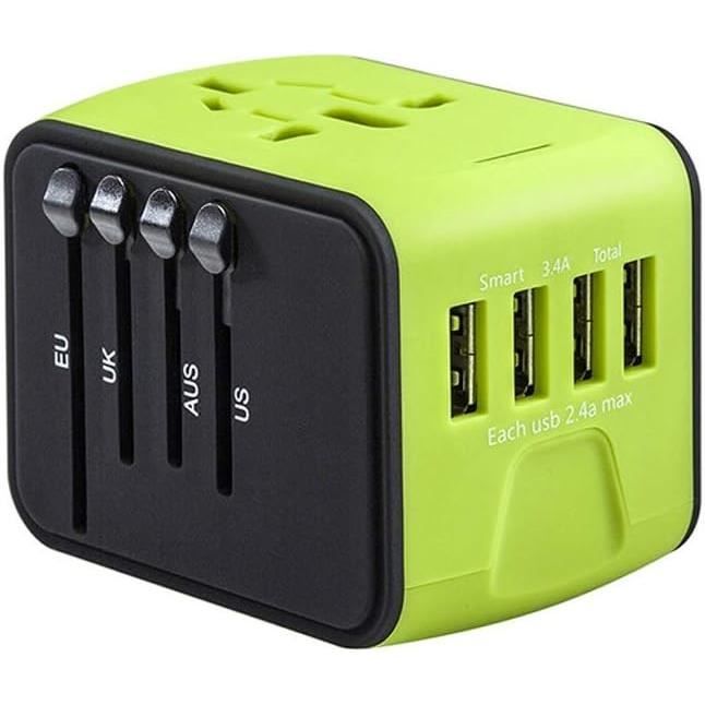 Adaptateur De Voyage Adaptateur Universel Mondial, Prise Universelle de Voyage à Haute Puissance ...