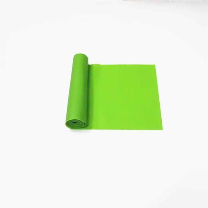La couleur verte Bande Élastique de Résistance En Caoutchouc pour l ...