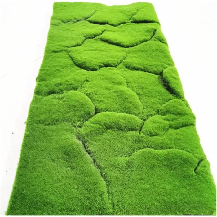Mur Vegetal Mousse Artificielle, Fausses Plantes Vertes For Le Jardin ...