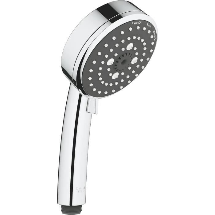 Vitalio Comfort 100 Pommeau De Douche Rond 3 Jets (Rain O2, Pluie ...