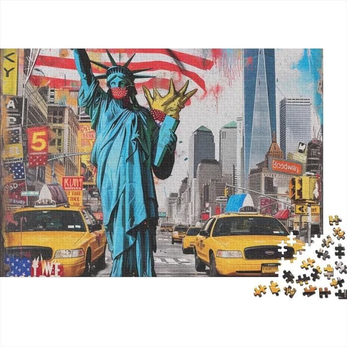 Puzzles Pour Adultes 500 Pièces New York - Statue Of Liberty Puzzles ...