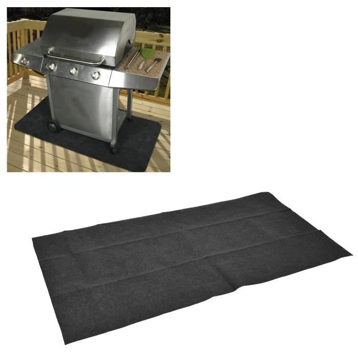 Tapis de sol pour barbecue Tapis de barbecue ignifuge en plein air (71 ...