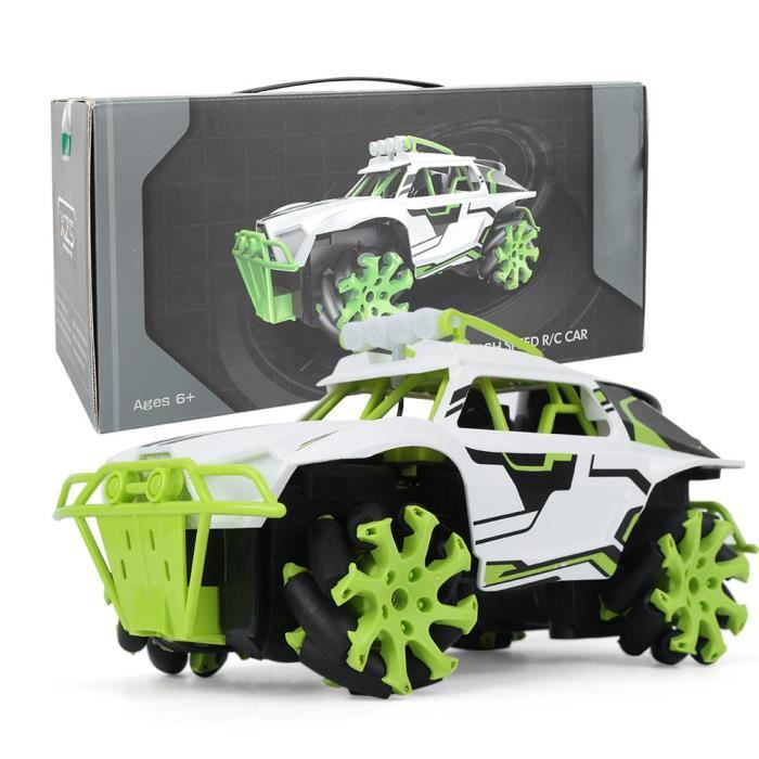 HURRISE Jouet de voiture RC 1:18 2.4G Modèle de Voiture Télécommandé d'Enfants Jouet de Véhicule ...