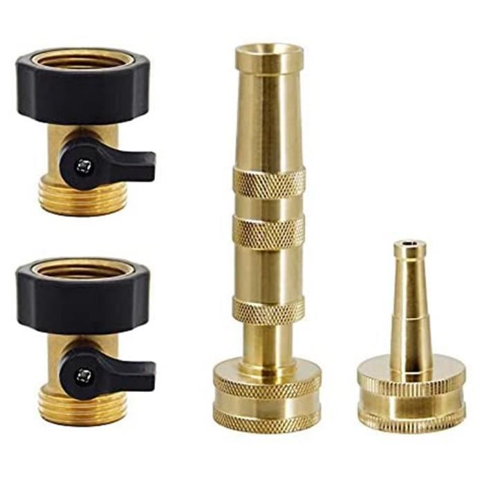 Adjustable Hose Nozzle and Jet Sweeper Nozzle Set Include Hose Nozzle ...
