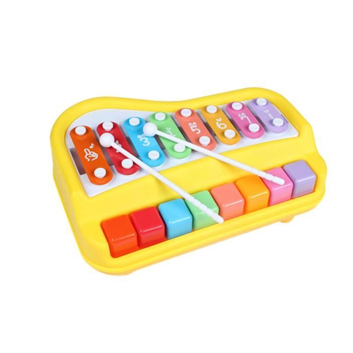 1 pc xylophone éducatif coloré frapper huit tons Instrument de musique ...