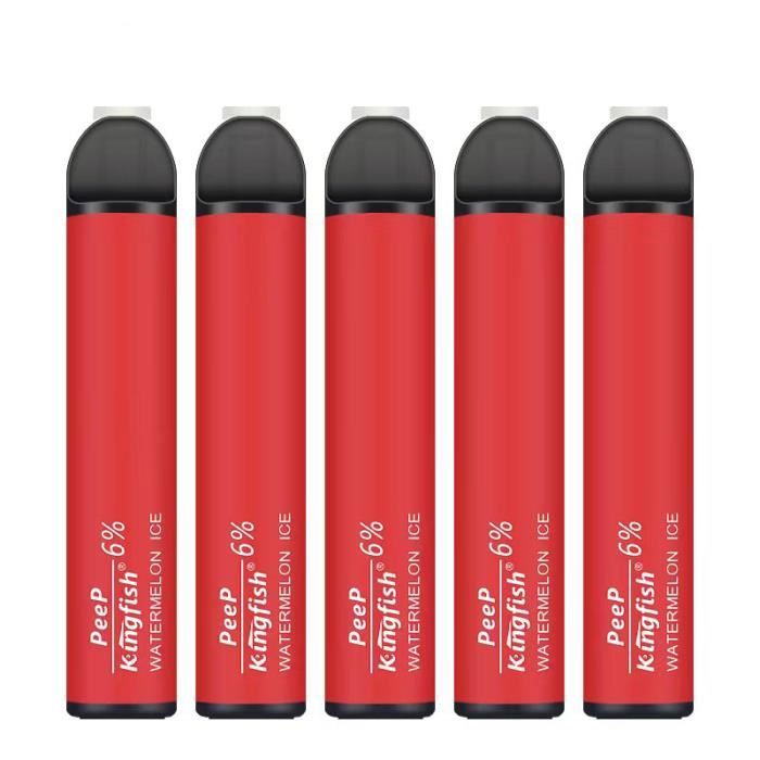 5 x 1300puffs Cigarette Electronique Jetable - Pastèque Glacée - 6 % ...