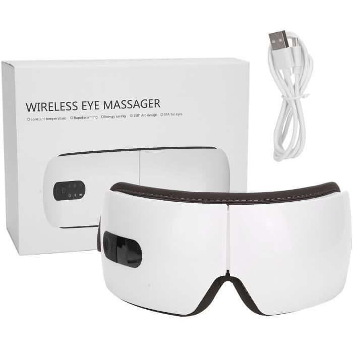 Zerodis Masseur oculaire électrique Masseur oculaire avec chaleur ...
