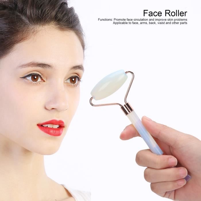 EBTOOLS masseur de rouleau de visage Visage Roller Massager Double Head ...