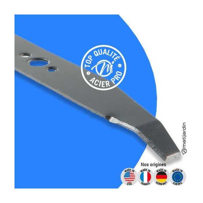 Lame tondeuse pour Flymo DLE02. N° 512643900. Coupe 30 cm - Cdiscount ...