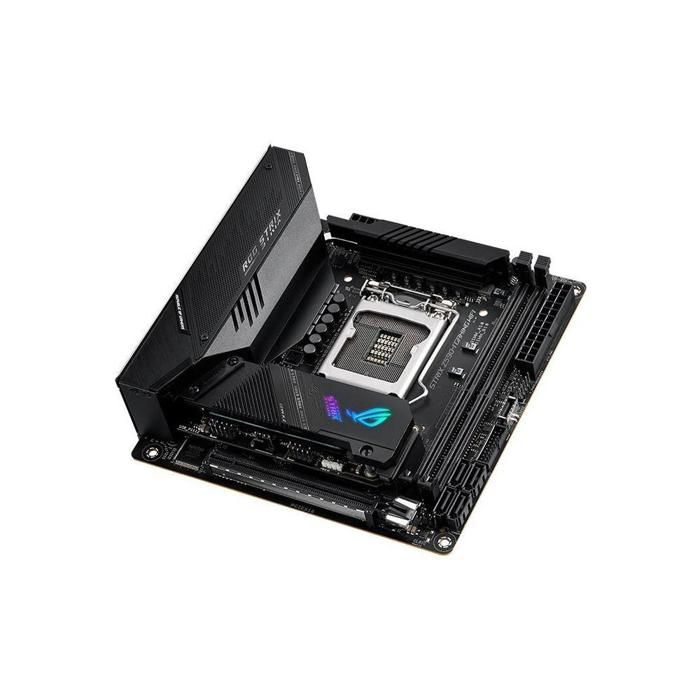 Carte mère ASUS ROG STRIX Z590-I GAMING WIFI Intel Z590 LGA 1200 2xDDR4 ...