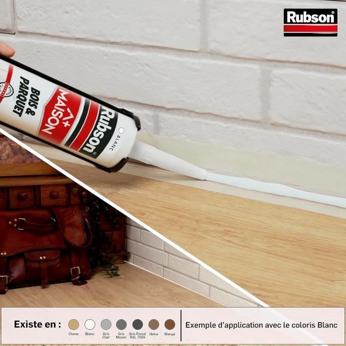 Rubson Maison - Mastic Bois & Parquet Couleur Wengé, Mastic Acrylique ...