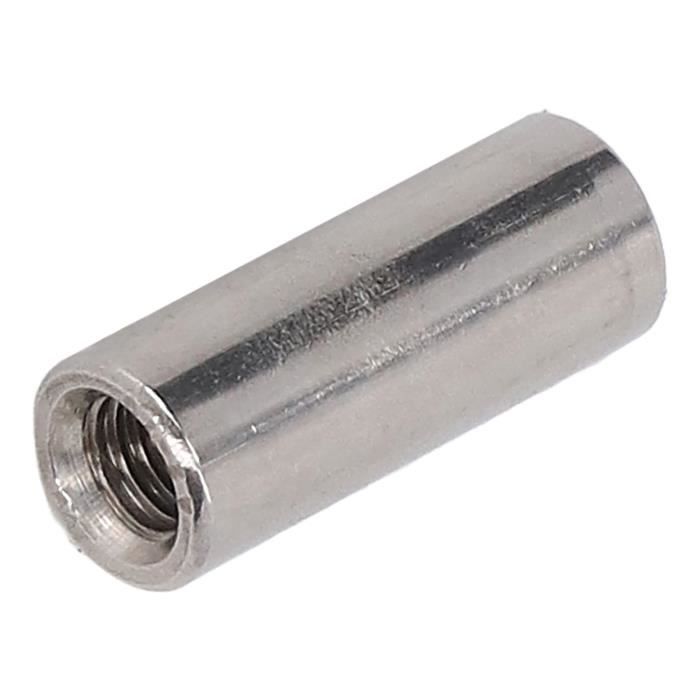 Écrou d'accouplement - SURENHAP - M5 - Acier inoxydable 304 - Lot de 20 ...