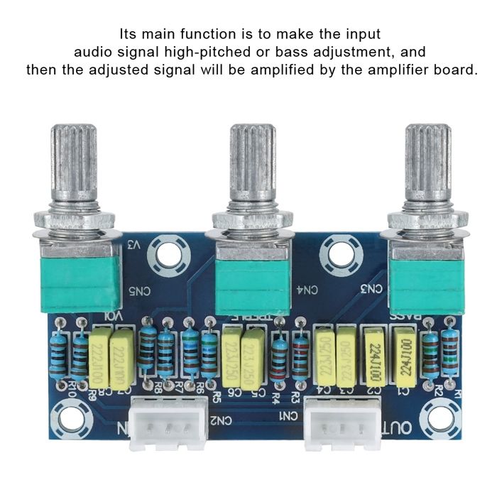 SHI- Module de pré-amplificateur 3 canaux Pré-amplificateur MODULE ...
