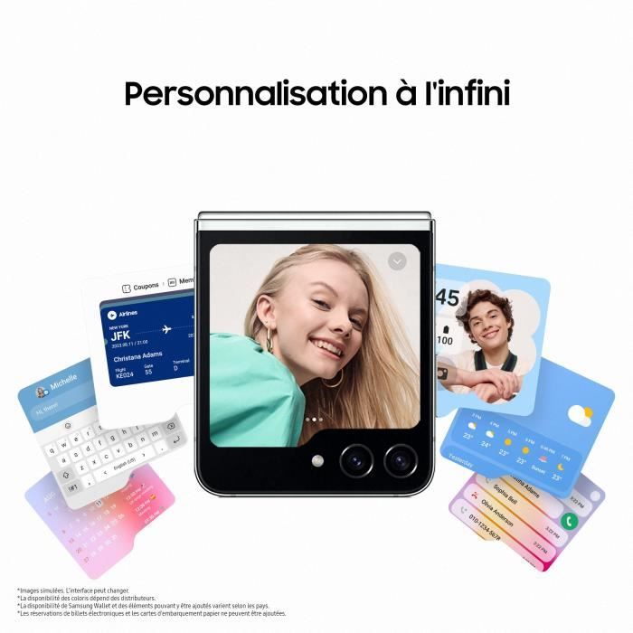 SAMSUNG Galaxy Z Flip5 512Go Graphite - Cdiscount Téléphonie