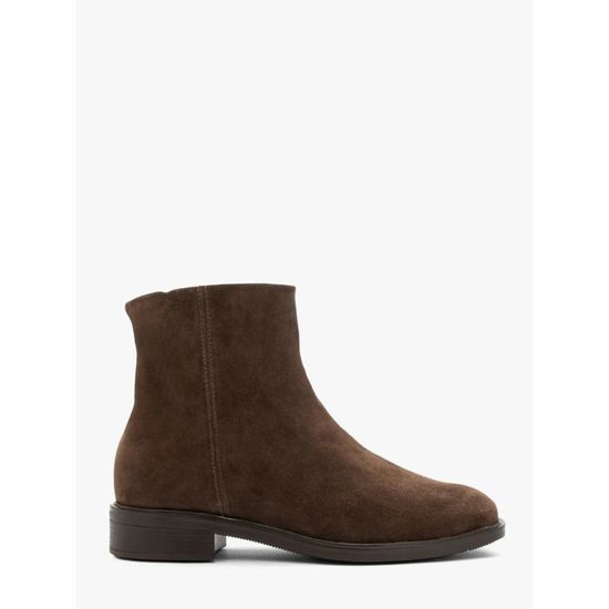 Bottines femme Rylko Taja brown - Cdiscount Chaussures
