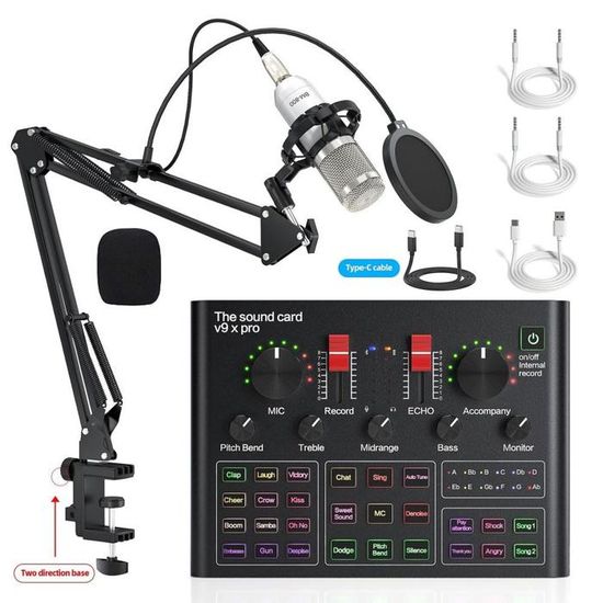 Carte son externe, qualité audio haute définition, réduction ...