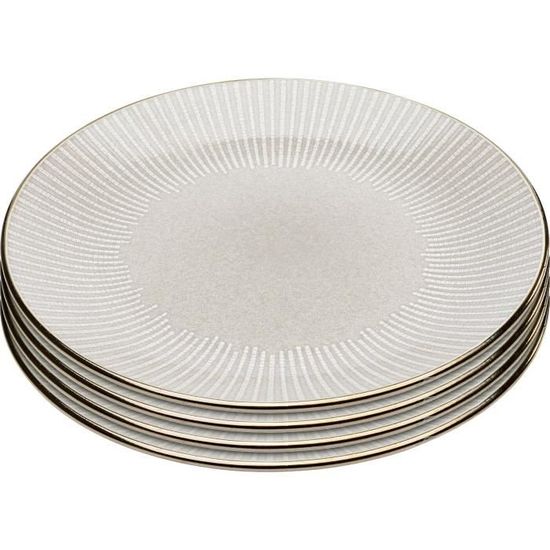 Assiettes Amalia 27cm set de 4 Kare Design - Cdiscount Maison