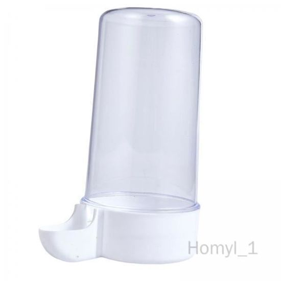 Mangeoire à oiseaux COLAXI - Distributeur d'eau Intelligent - 415ML - Polypropylène - Blanche ...