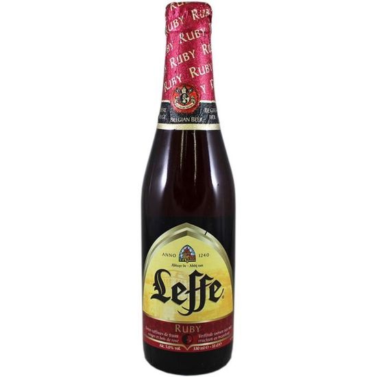 Leffe Ruby 33cl - La cave Cdiscount