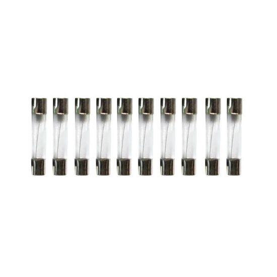 10 Pcs 6 X 30mm Coup Rapide Tube En Verre Fusibles 25a 250v - Cdiscount Auto