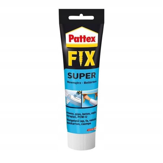Colle de montage - Pattex - Fix Super 50g - Universelle sans solvant ...
