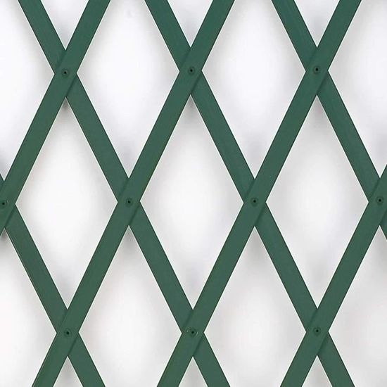 Garden Mile Treillis de jardin extensible vert de 1,8 m en plastique ...