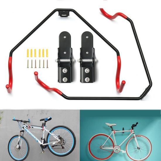 TEMPSA 2pcs Crochet Pylône Mural En Acier Inox Pr Afficher Vélo ...