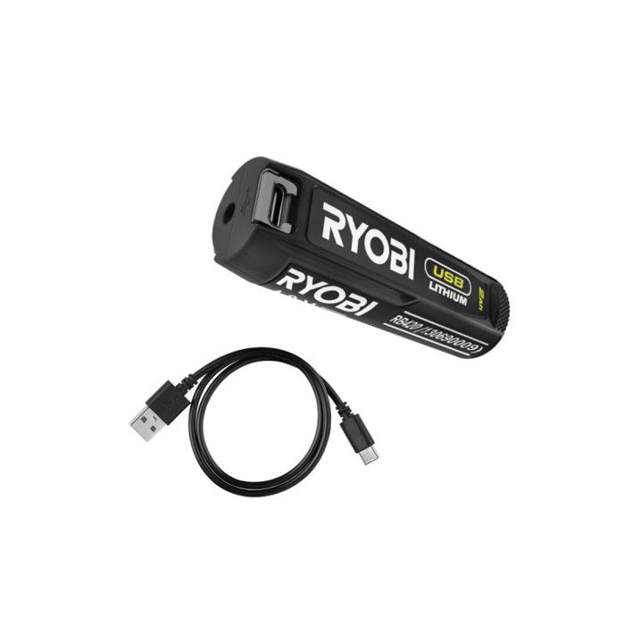 Batterie - RYOBI - RB420 - 4V USB Lithium - 2,0Ah - Rechargeable USB ...