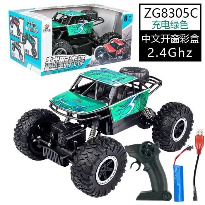 Vert - Voiture télécommandée tout-terrain pour enfants, Version de pompage versiRC, 2.4G ...