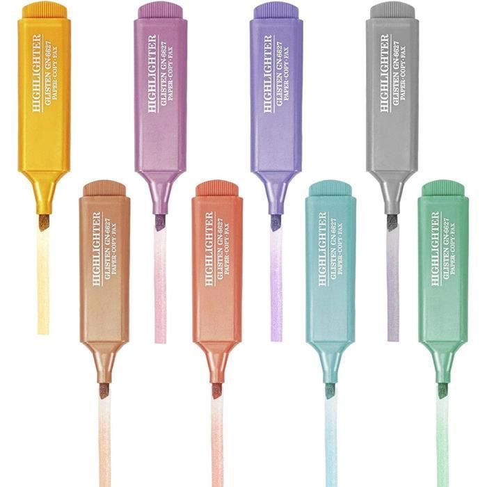 Stylos surligneurs | Ensemble de stylos surligneurs esthétiques 8 ...