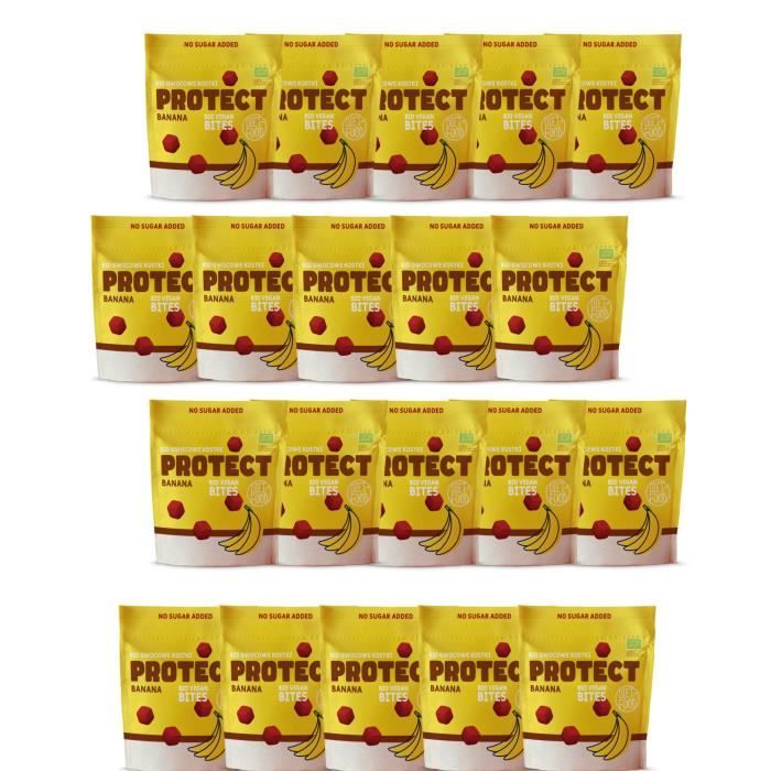 Cubes de fruits Bio Vegan Bites PROTECT de DIET-FOOD, cubes de fruits ...