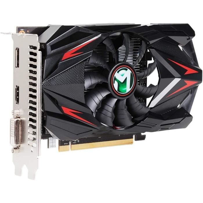Carte Graphique AMD Radeon RX 550 4Go GDDR5 MAXSUN - ITX - 128 Bits ...