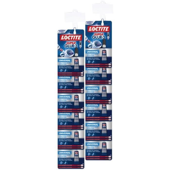 LOCTITE Cross de 32 Super glue colle liquide - 3 g - Cdiscount Beaux ...