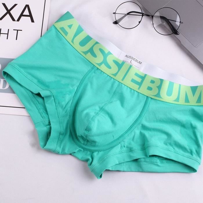 Culotte en coton pur pour homme - Type Light Grey - Taille moyenne - Élastique - Respirante ...