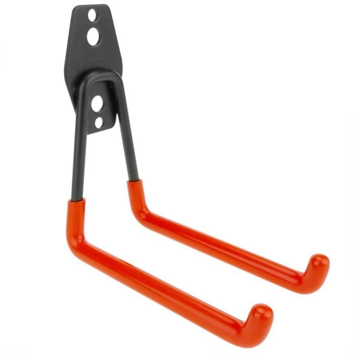 PrixPrime - Crochet double multi-usages pour mur 60x130x130 pack de 4 ...