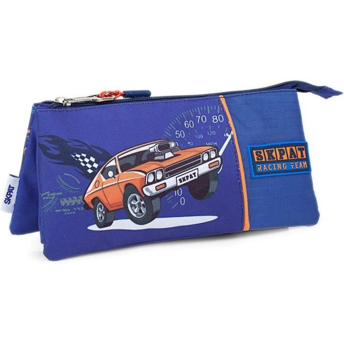 Trousse Triple. 3 Compartiments Et 2 Fermetures Éclair. Très Résistant ...