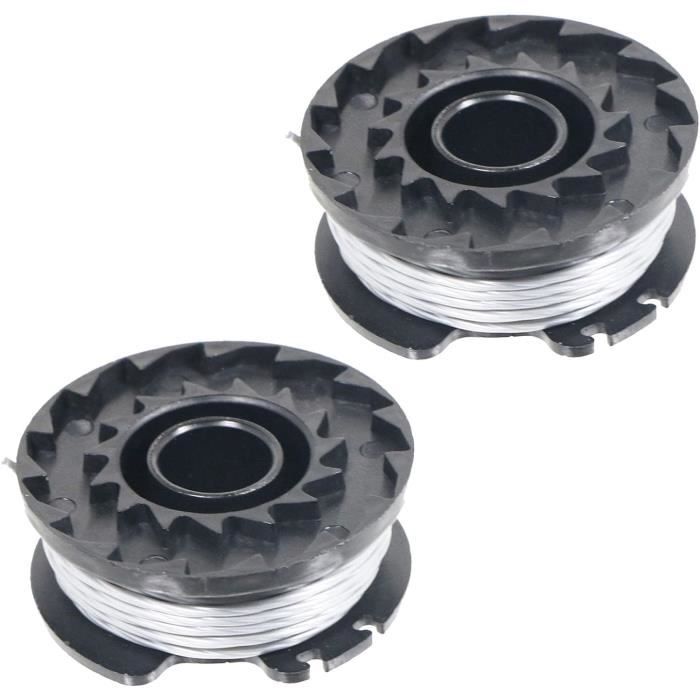 Bobines de fil - SANAG - Lot de 2 - Compatible débroussailleuse Greenworks - Longueur 6 m ...