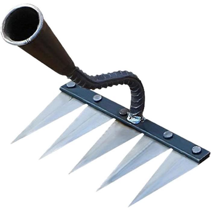 Kaxenig Râteau De Jardin, 5-6-7 Dents Râteaux De Désherbage, Râteau De ...