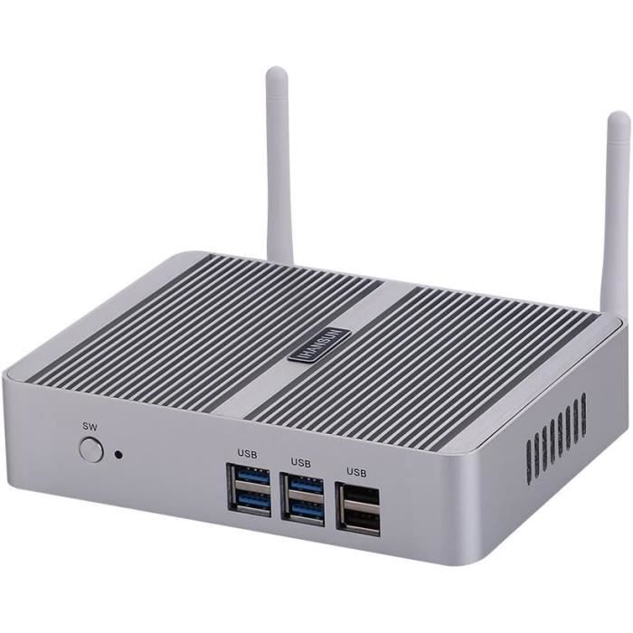 Fanless Mini Pc, Desktop Computer, Htpc, Kodi Box, Intel Core I3 4010Y ...