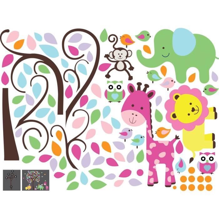 Stickers Muraux Enfants - Decoration Chambre Bébé - Sticker Mural ...