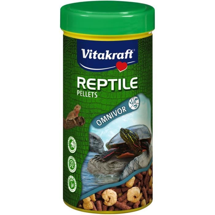 VITAKRAFT Turtle pellets - Pour tortues aquatiques et autres reptiles ...