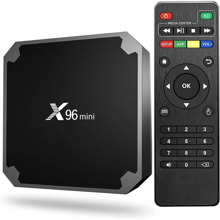 TV X96 Mini Lecteur Multimédia de Diffusion en Continu Android 11 4K TV Box avec Amlogic S905W2 ...