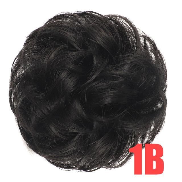 Chignon,1B-8 Pièces--Chignon Afro Bouffant, Queue De Cheval Bouclée Et ...