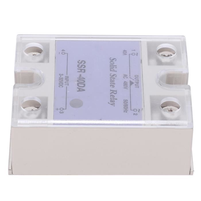 Zerone Module à Semi Conducteurs Module De Relais à Semi Conducteurs Contrôleur De Relais De