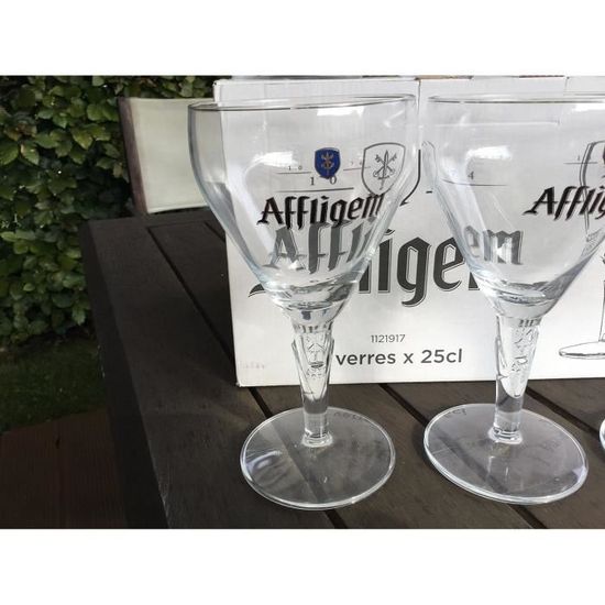 Affligem Lot de 6 verres à bière de 25 cl chacun60 - Cdiscount Maison