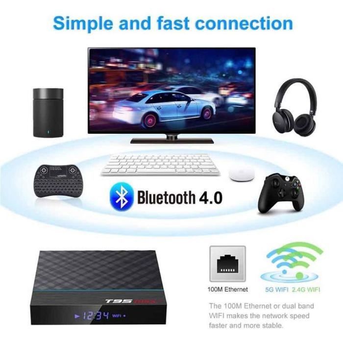 MEDIA STREAMER - BOX MULTIMEDIA Android Box T95 MAX+ Android 90 TV Box ...