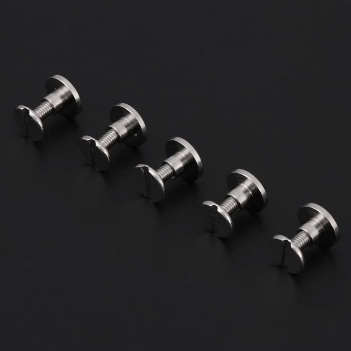 100 Pièces Rivet Cône Cuir Rivets Clou Pointe Punk en Métal Rivet a ...