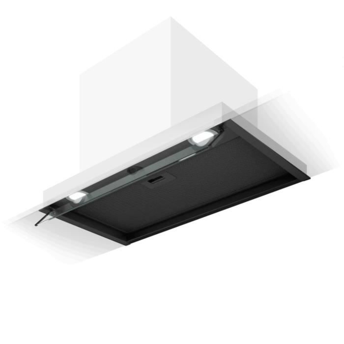 Hotte cuisine encastrable Elica BOXIN noir mat 90 cm - Cdiscount ...